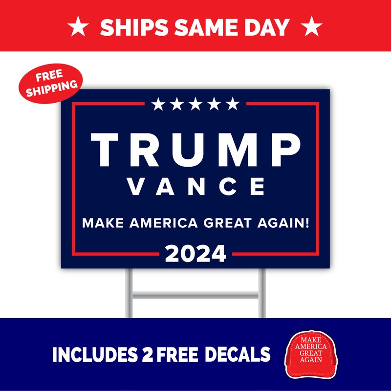 Trump Yard Signs - Etsy