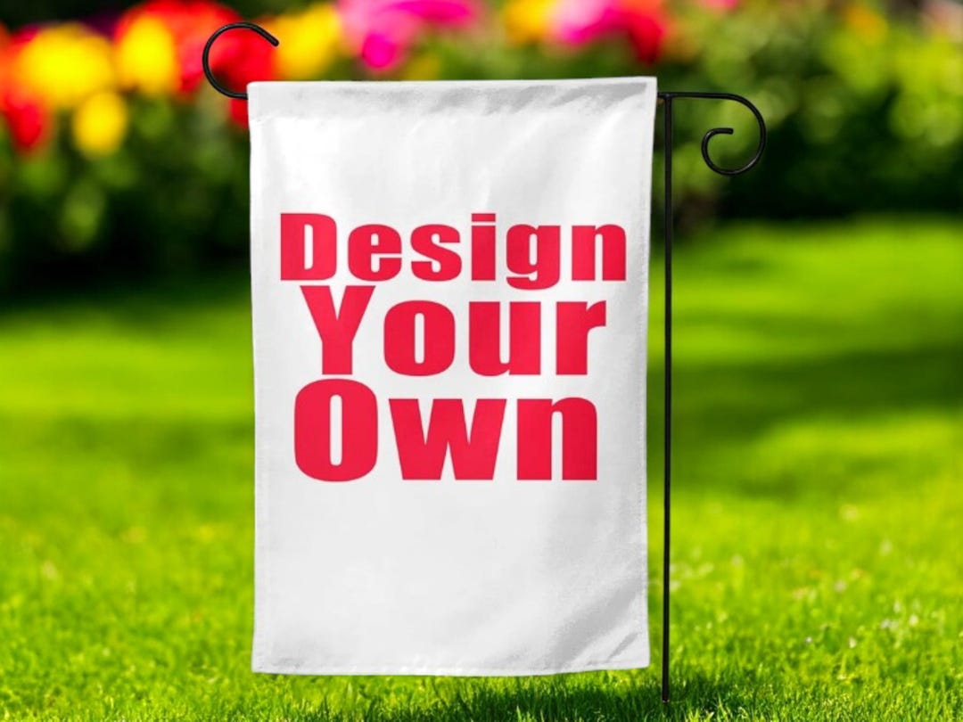 Personalized Garden Flags Custom Double-sided Welcome Yard Flags, 28x40 ...