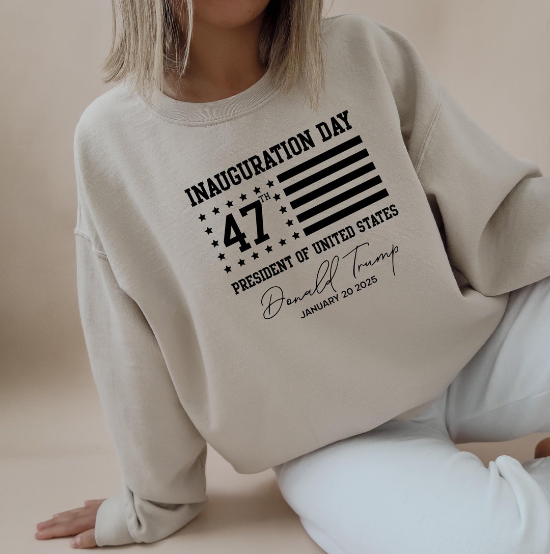 Inauguration Day Hoodie, Trump Won Sweatshirt, America Flag Hoodie ...