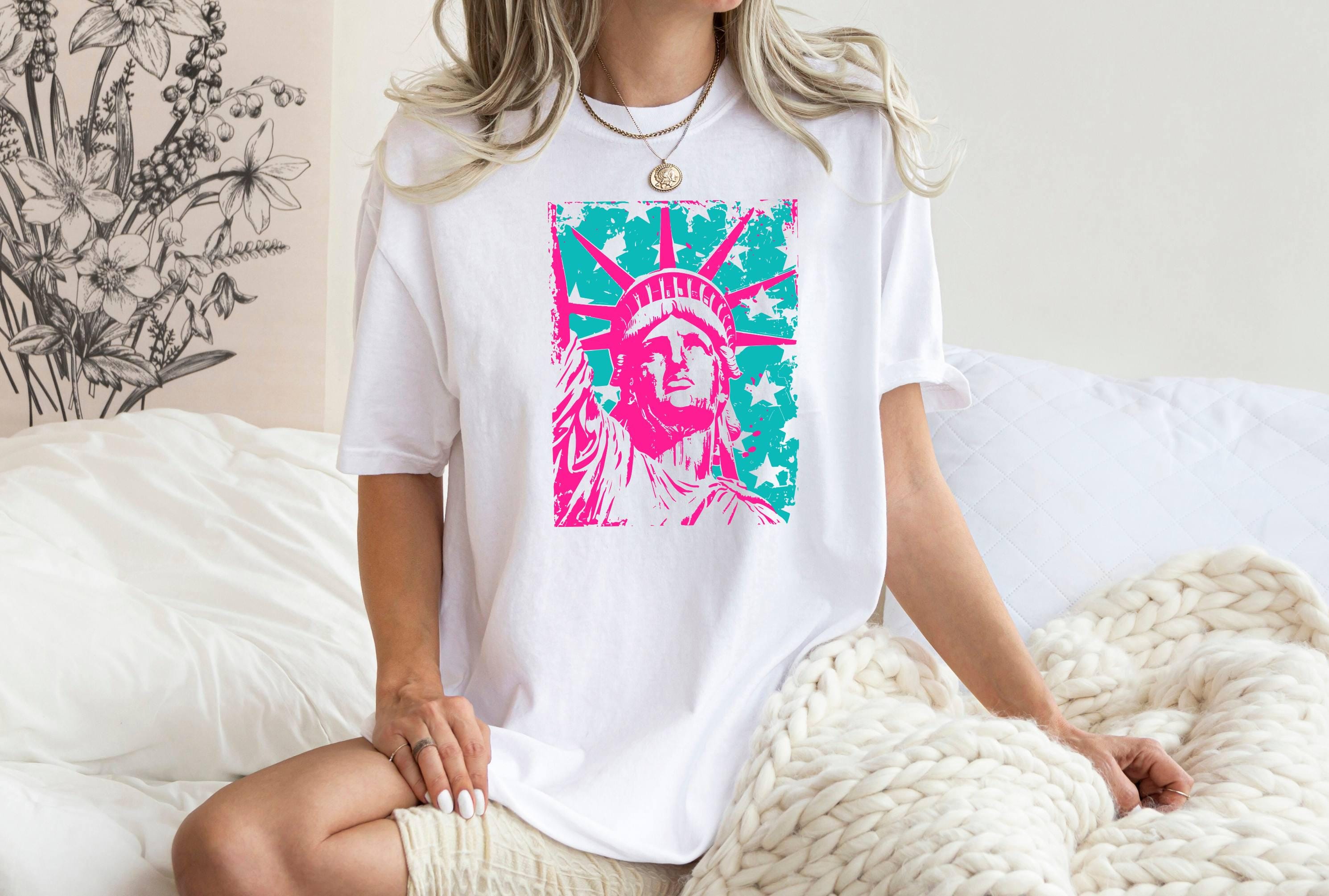 Statue of Liberty Shirt, Independence Day, Patriotic Shirt, Freedom Tee ...