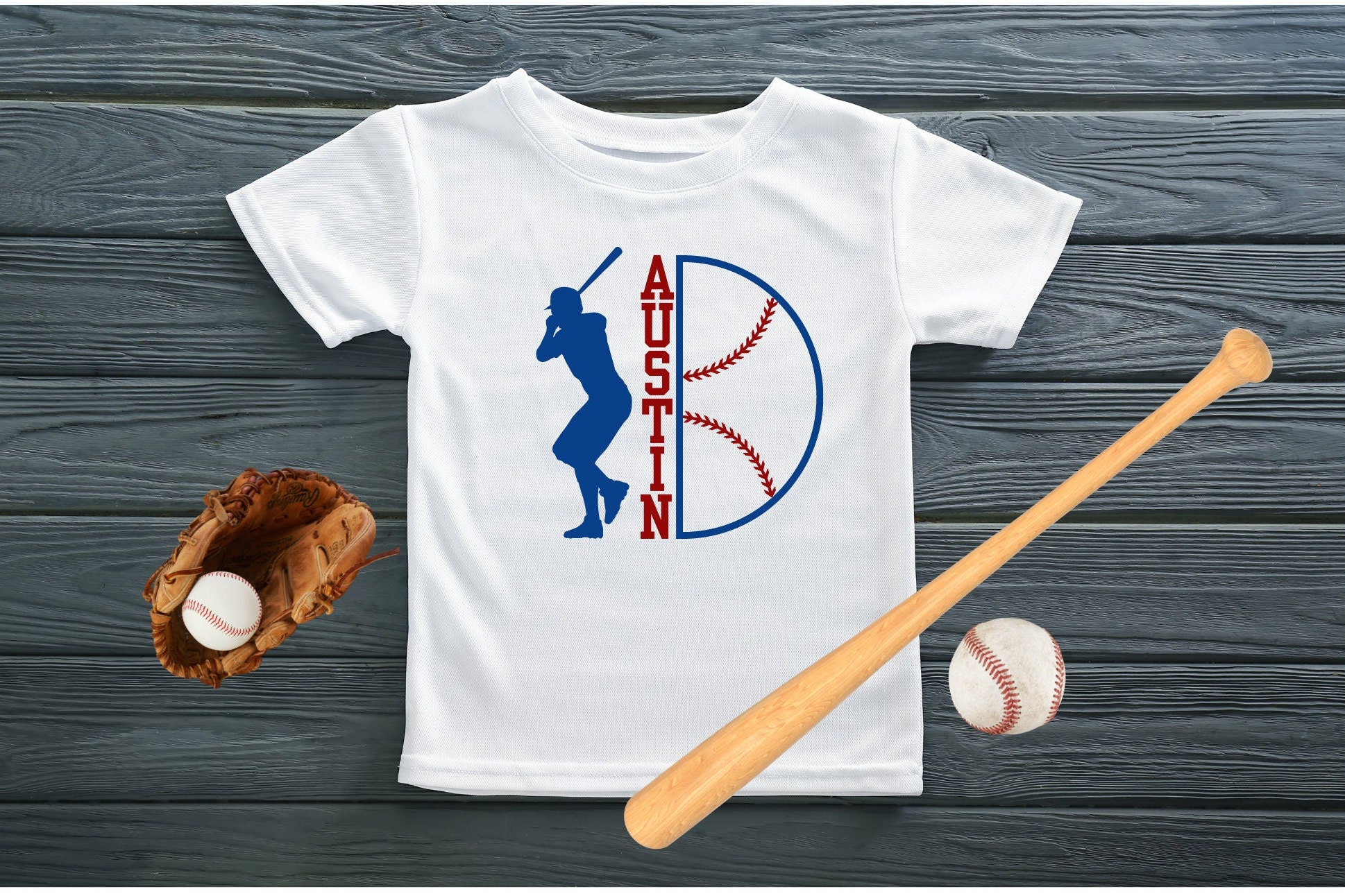 Custom Baseball Name Svg - Etsy