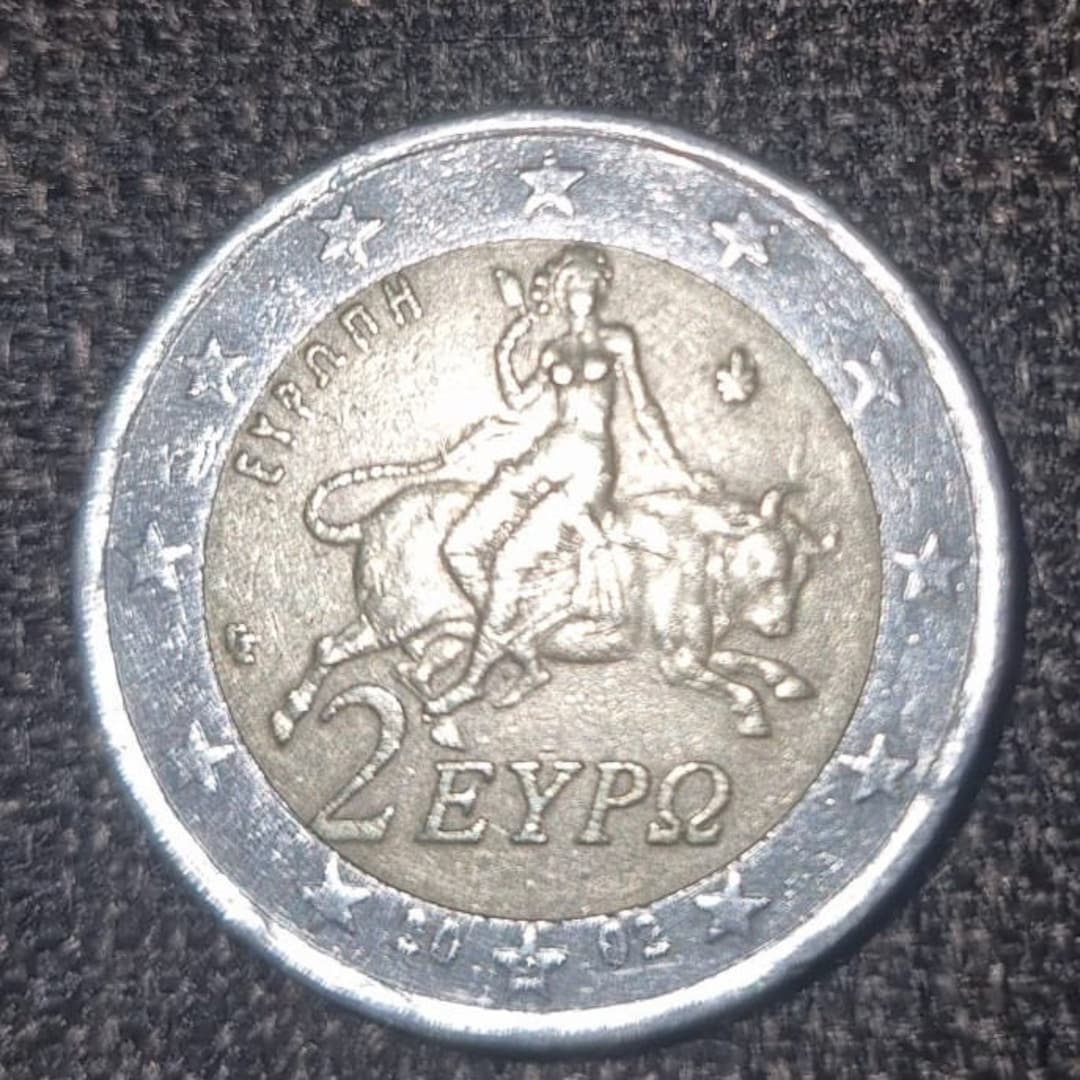 Rare 2 Euro Coin - Etsy