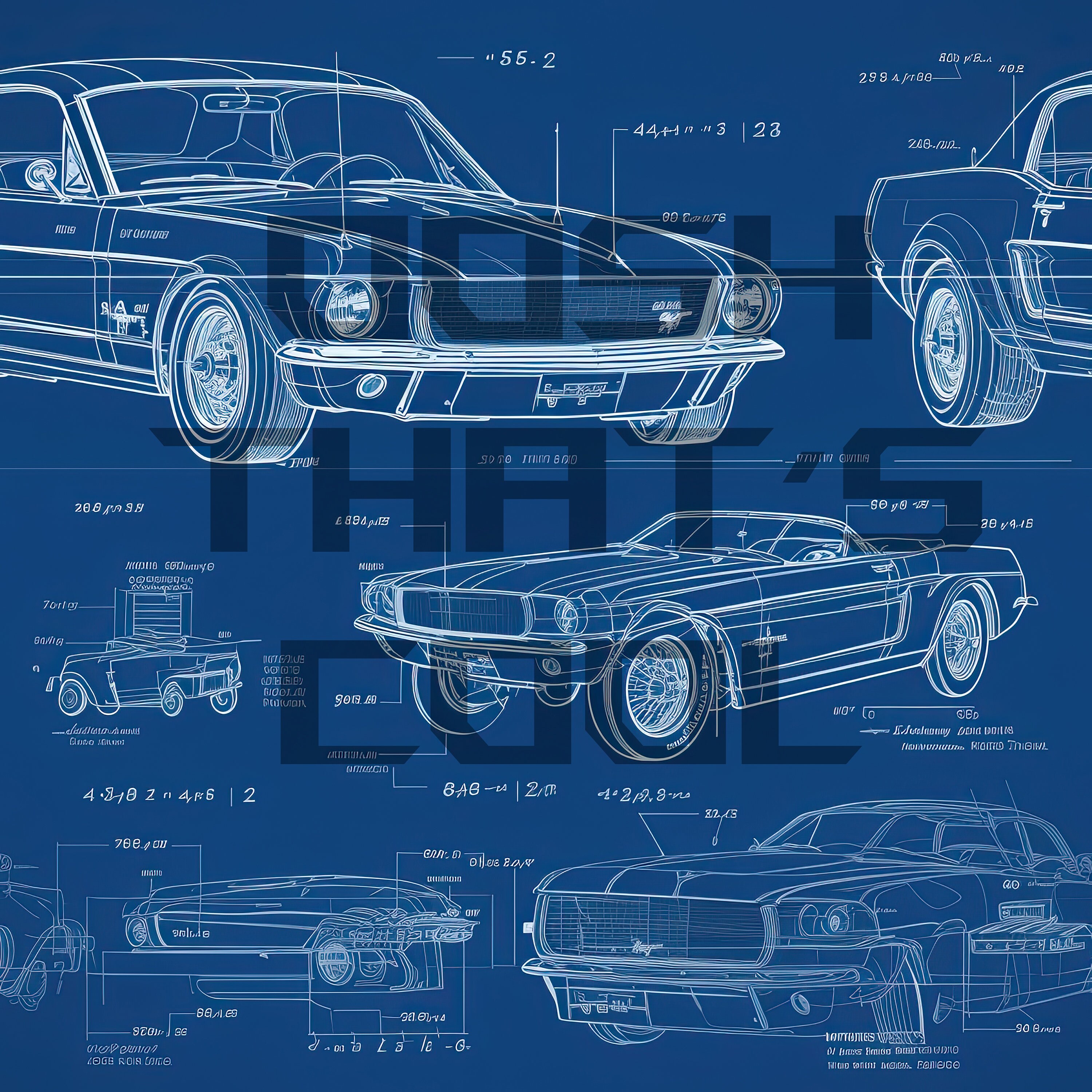 Blueprint Cars| Seamless Designs | 12 Seamless Patterns | Tile Patterns ...