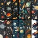 Space and Rockets| Seamless Designs | 12 Awesome Patterns | Tile ...