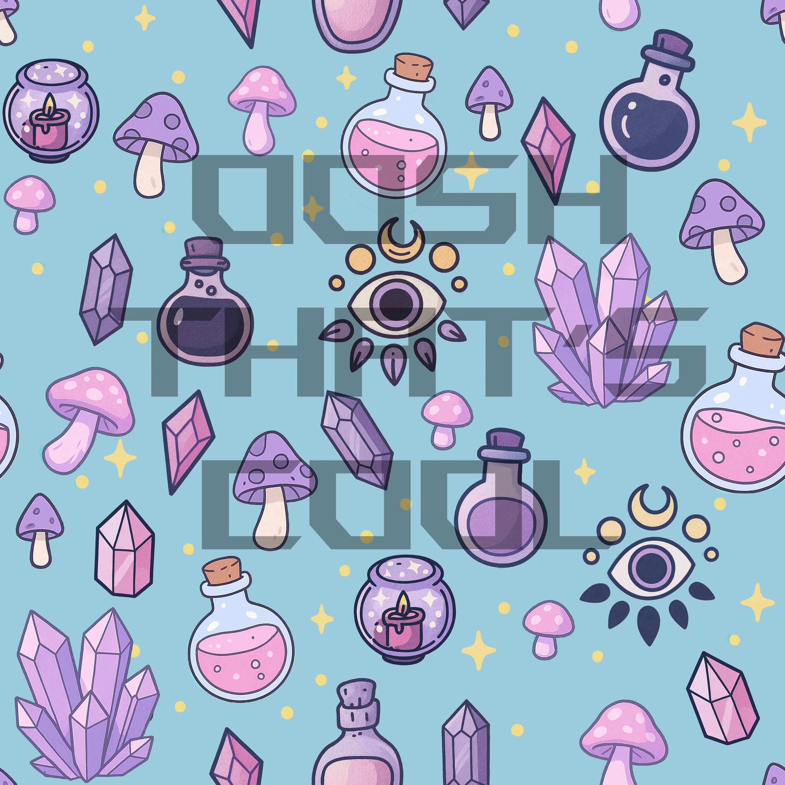 Pastel Goth Seamless Patterns: JPG, PNG, SVG (digital Download) - Etsy