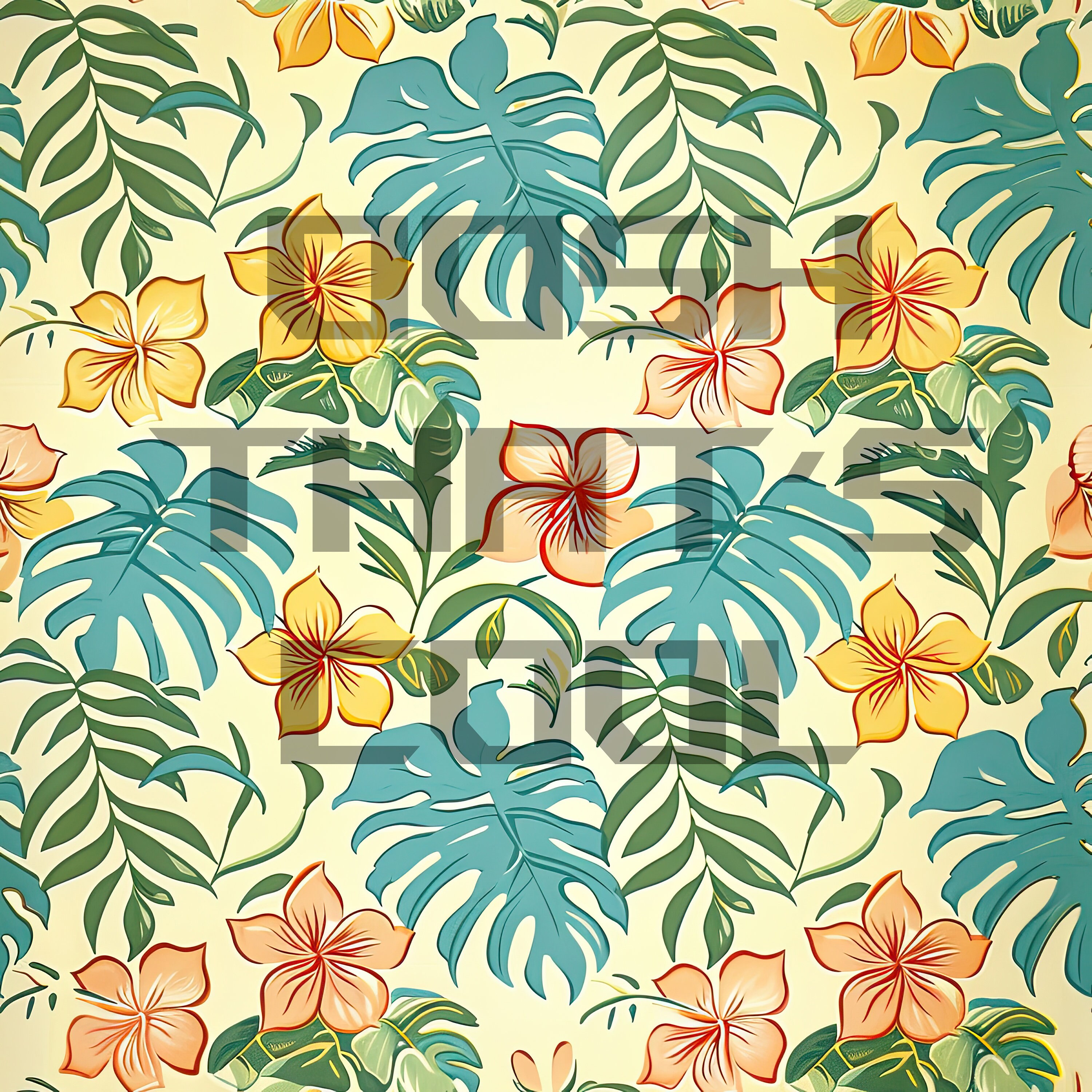 Hawaiian Island| Seamless Designs | 12 Awesome Patterns | Tile Patterns ...