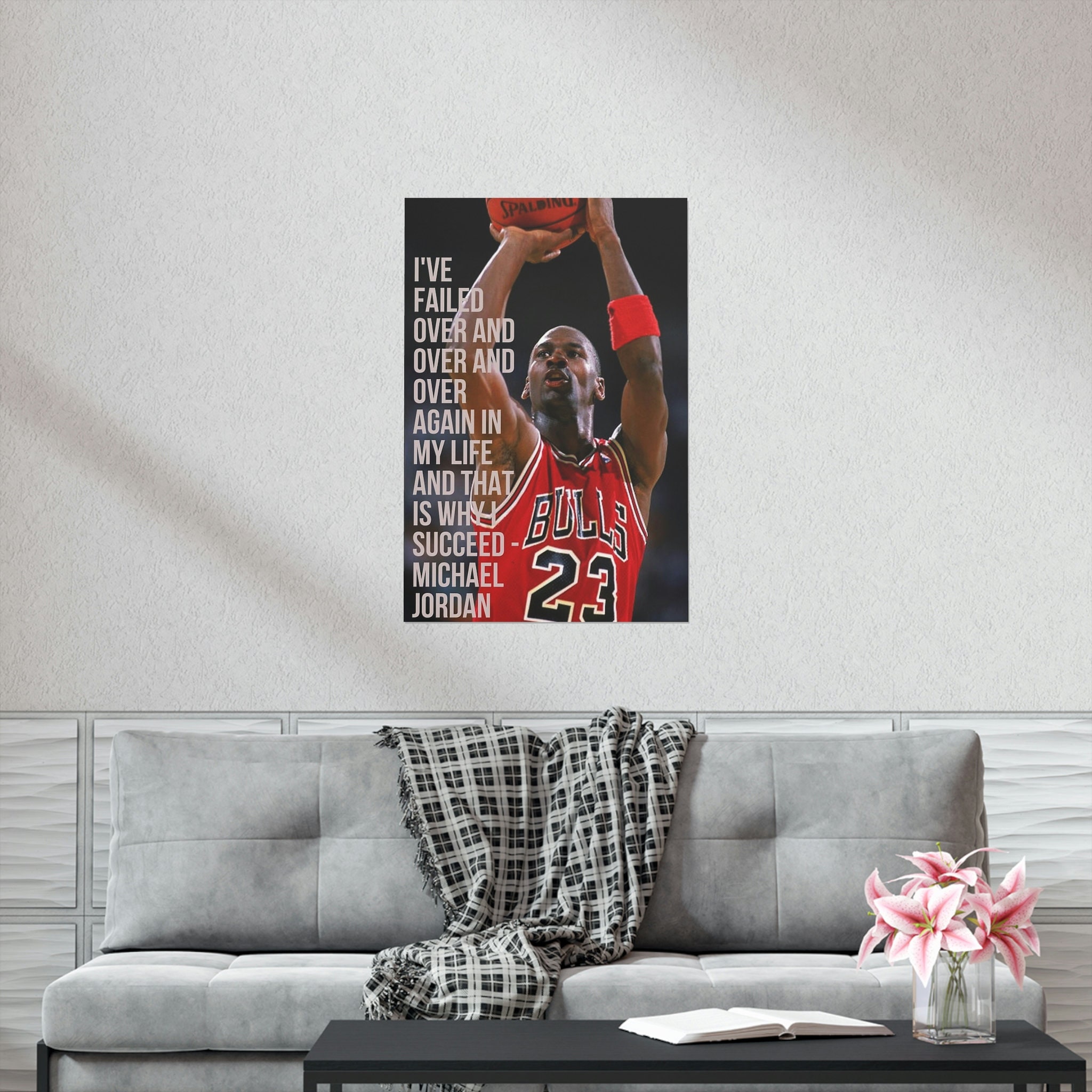 Michael Jordan Motivation Poster - Etsy