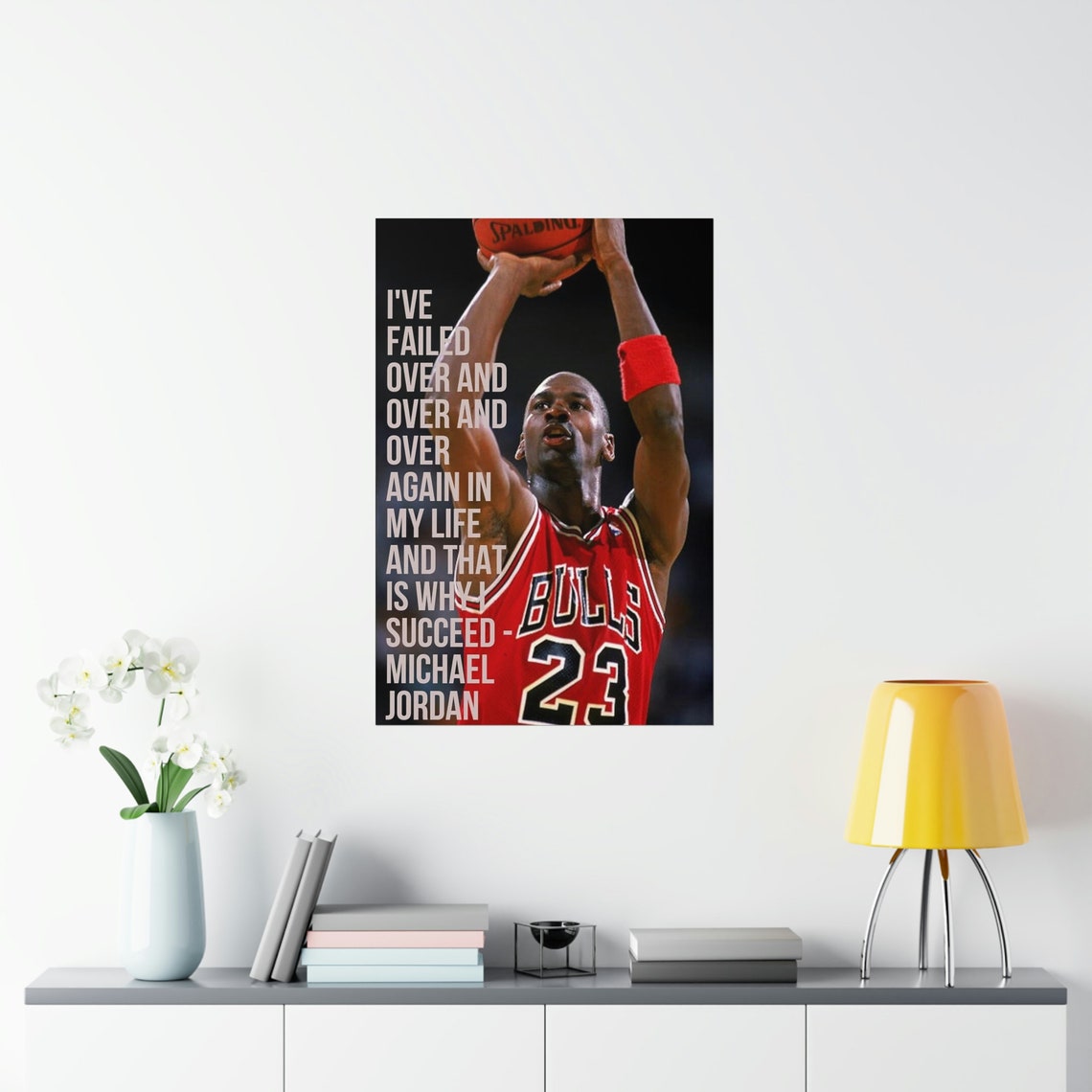 Michael Jordan Motivation Poster - Etsy