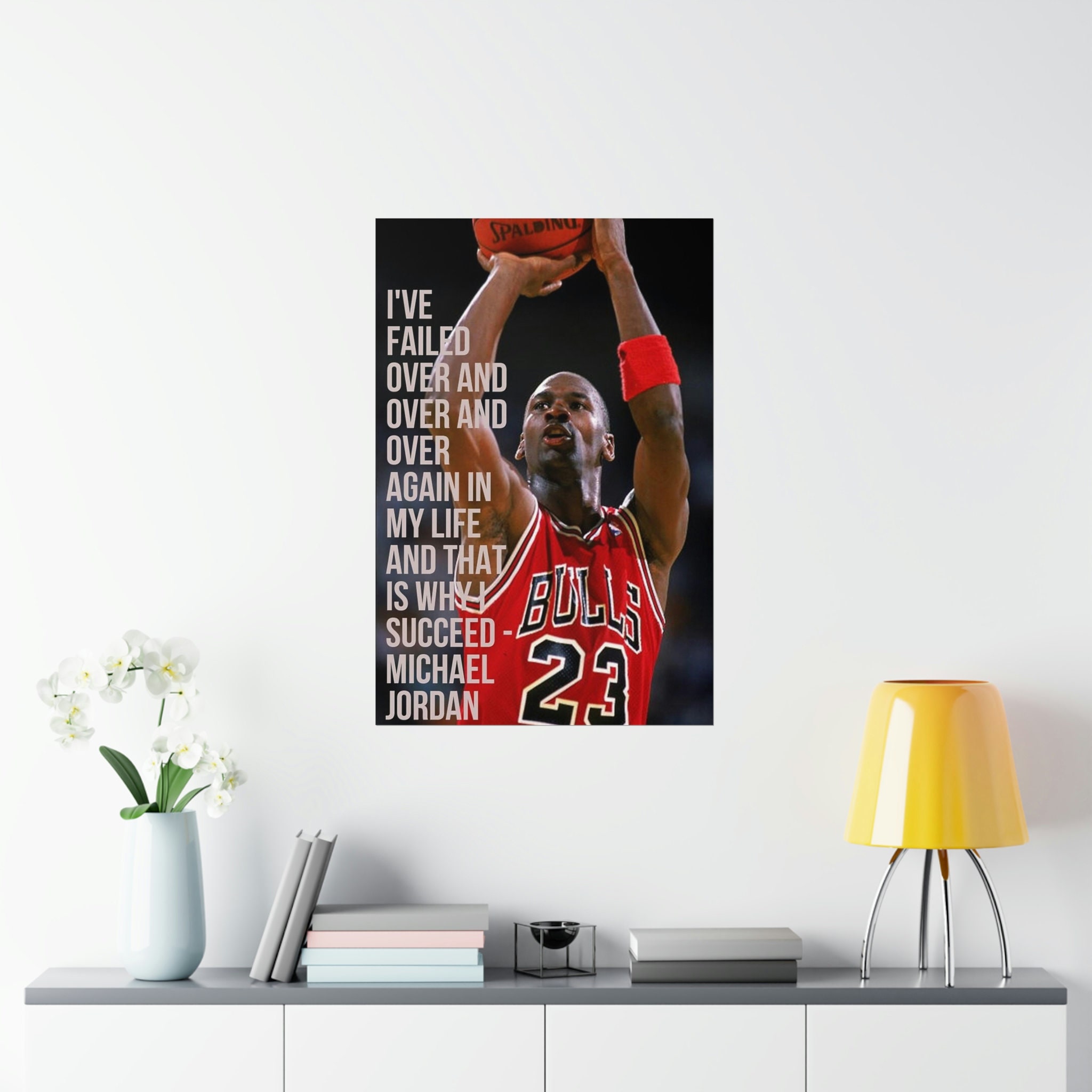 Michael Jordan Motivation Poster - Etsy