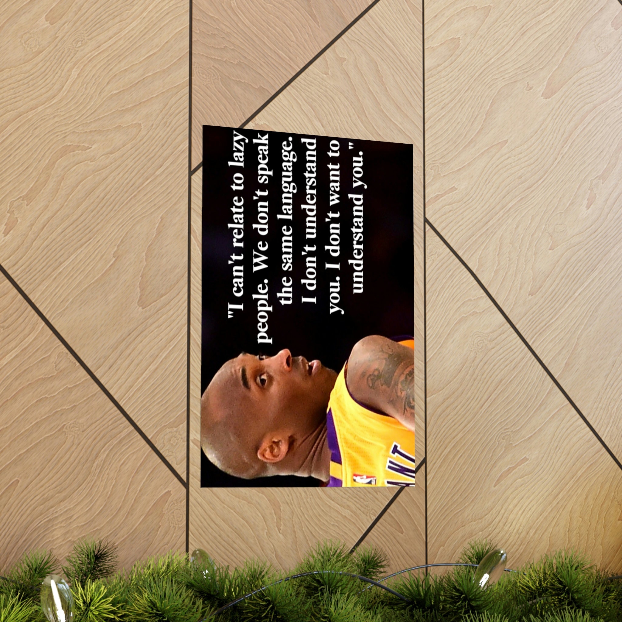 Kobe Bryant Motivational Poster - Etsy