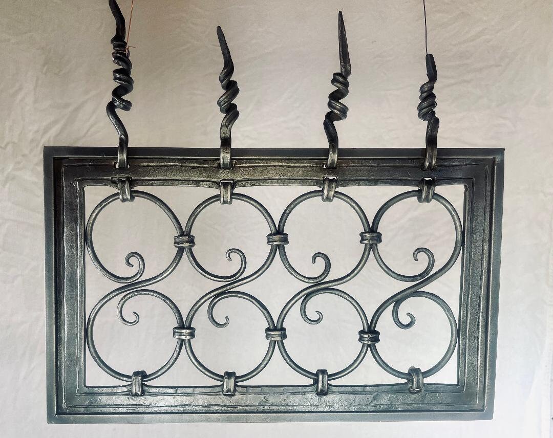 Authentic Wrought Iron Wall Hanging Handcrafted With Precision and ...