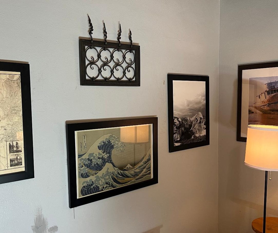 Authentic Wrought Iron Wall Hanging Handcrafted With Precision and ...