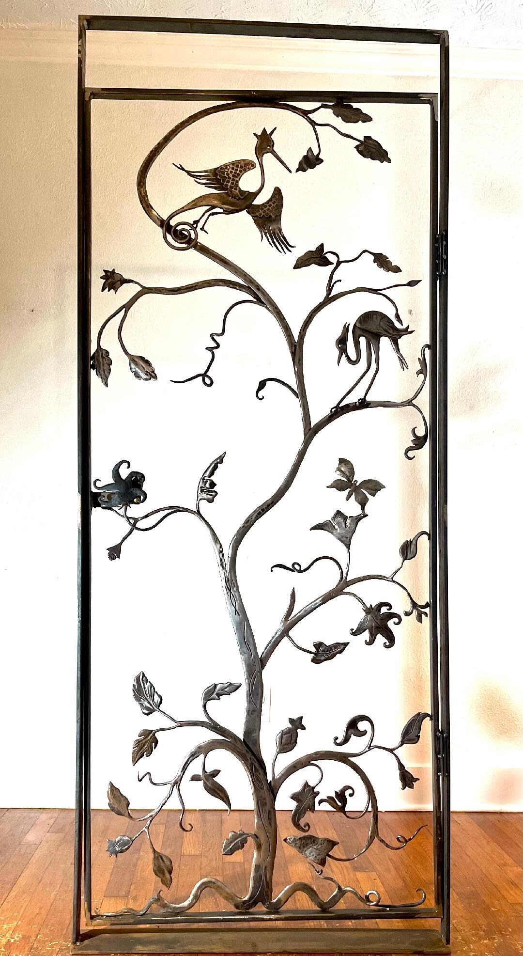 Masterpiece Iron Gate: tree of Life hand-forged, Limited Edition - Etsy