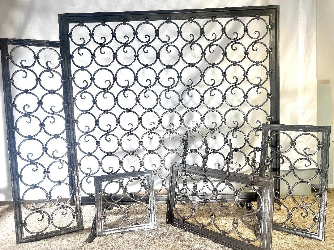 Authentic Wrought Iron Wall Hanging Handcrafted With Precision and ...