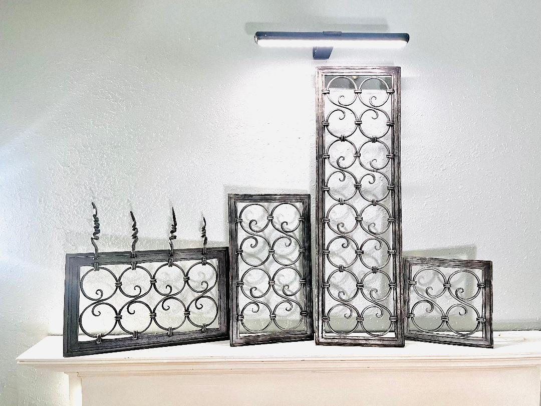 Authentic Wrought Iron Wall Hanging Handcrafted With Precision and ...