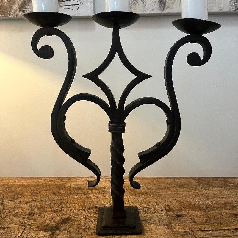 Hand Forged Candelabra - Etsy