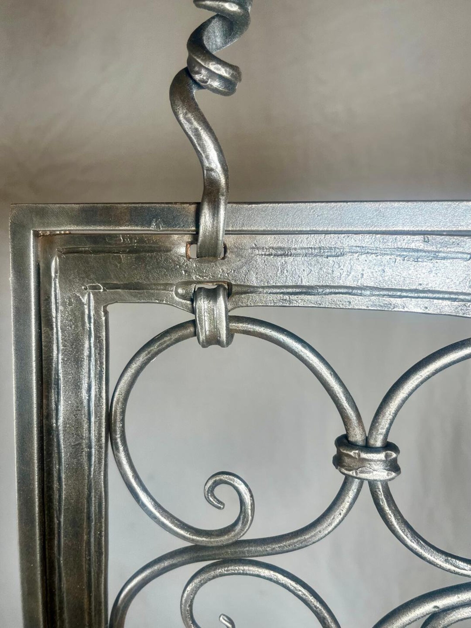 Authentic Wrought Iron Wall Hanging Handcrafted With Precision and ...