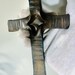 Heavy Steel Forged Iron Cross Made of Wrought Iron Very Sturdy and Well ...