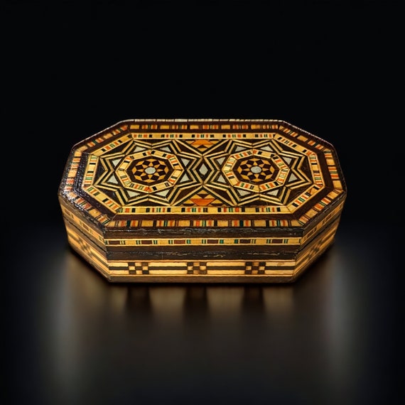 vintage jewelry box moroccan - Gem