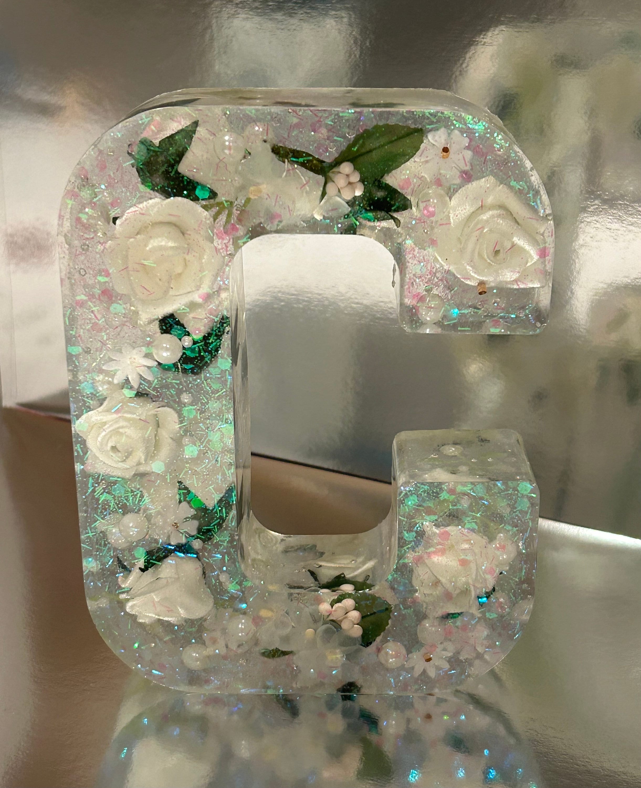 Large Resin Letters - 7inc - Etsy UK