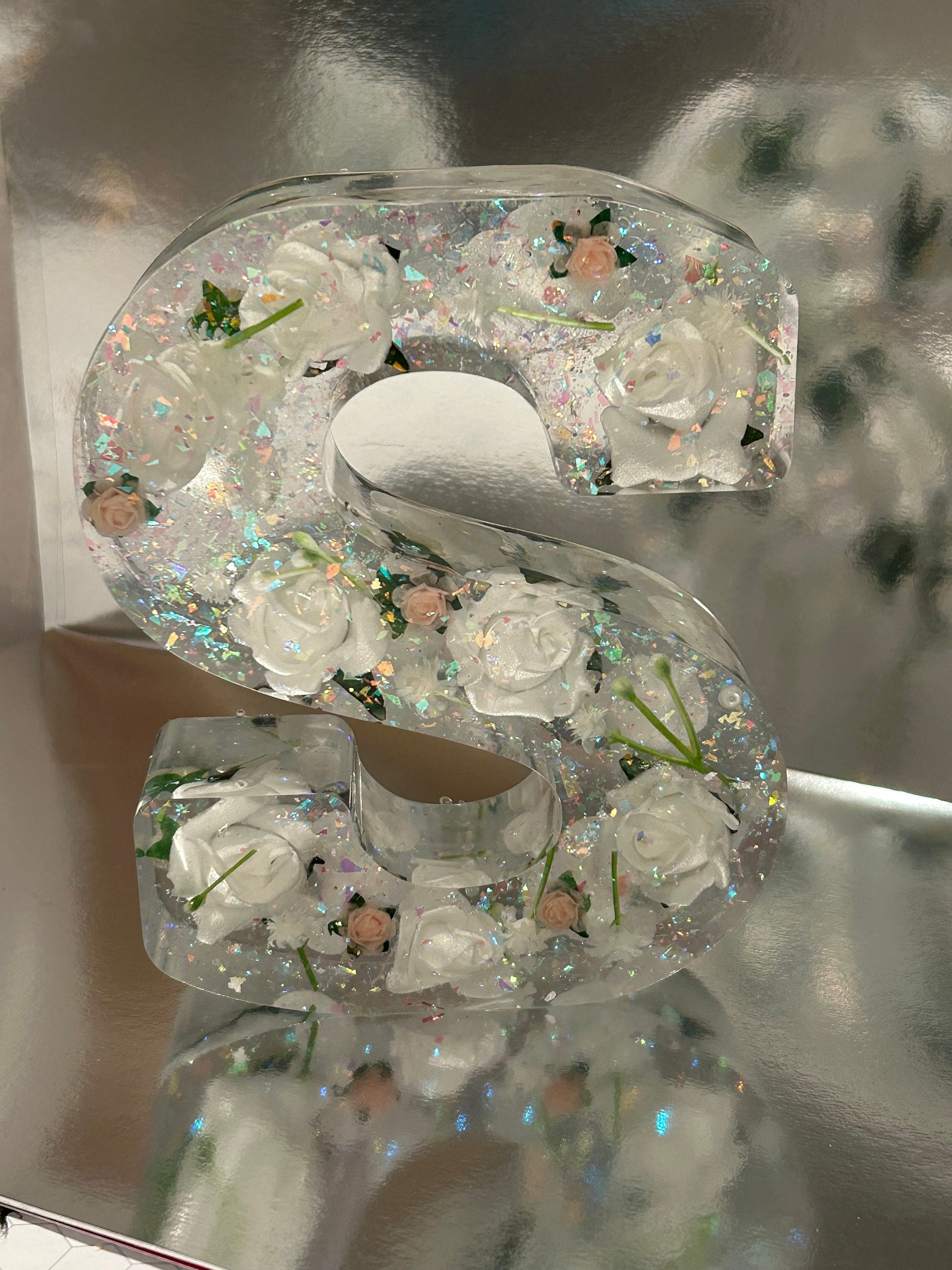 Large Resin Letters 7inc - Etsy UK