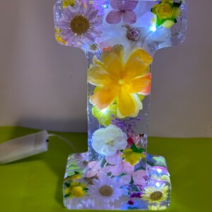 Large Resin Letters With Lights - 7inc - Etsy UK