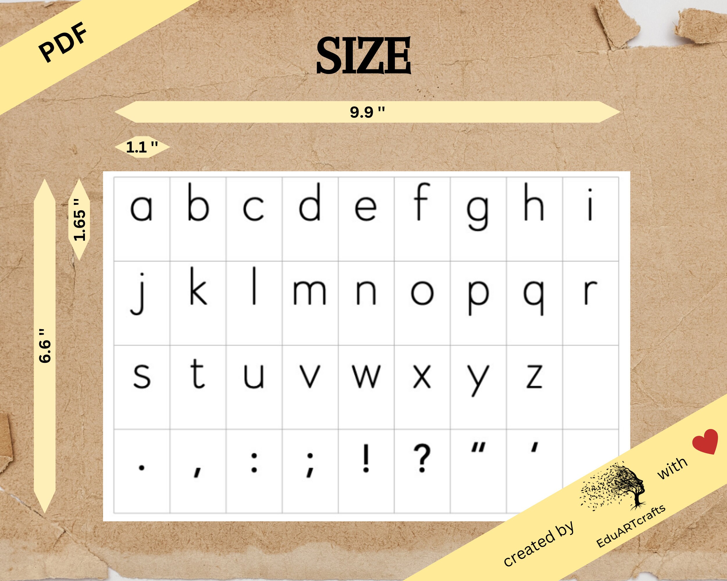 Montessori Movable Alphabet With Consonant and Vowel Diagraphs, Print ...