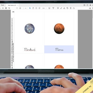 SOLAR SYSTEM | Nomenclature / 3-part Cards • Printable Activity for ...
