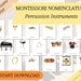 PERCUSSION INSTRUMENTS | Nomenclature / 3-part Cards • Realistic Photos ...