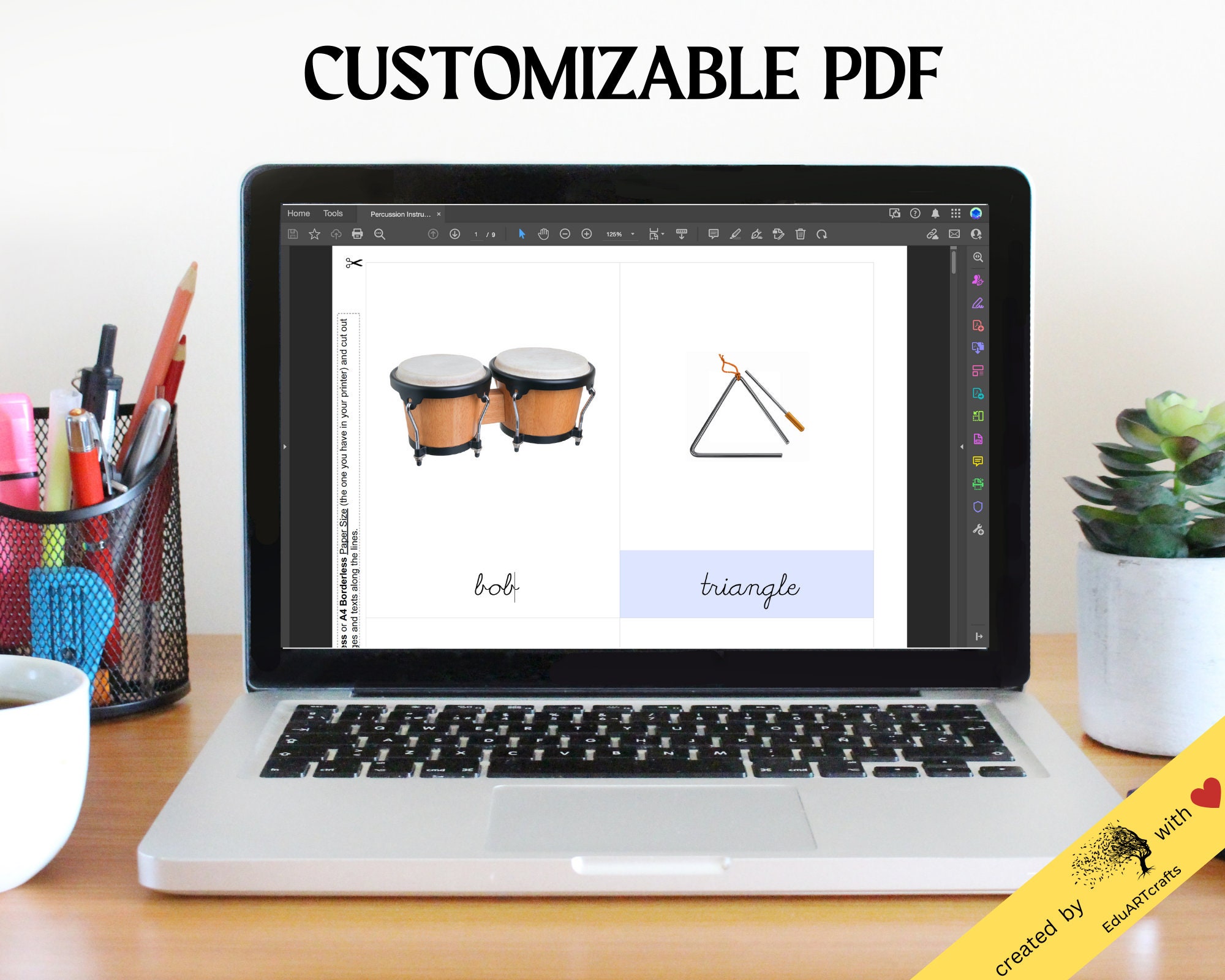 Montessori Printable 3-part Cards for Homeschool Learning and Preschool ...