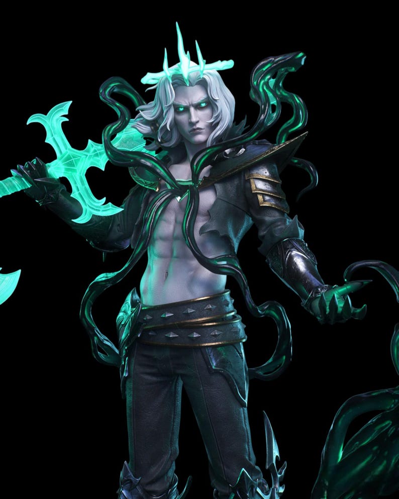 Viego|league of Legends|game|sculpture|3d Model|figure - Etsy