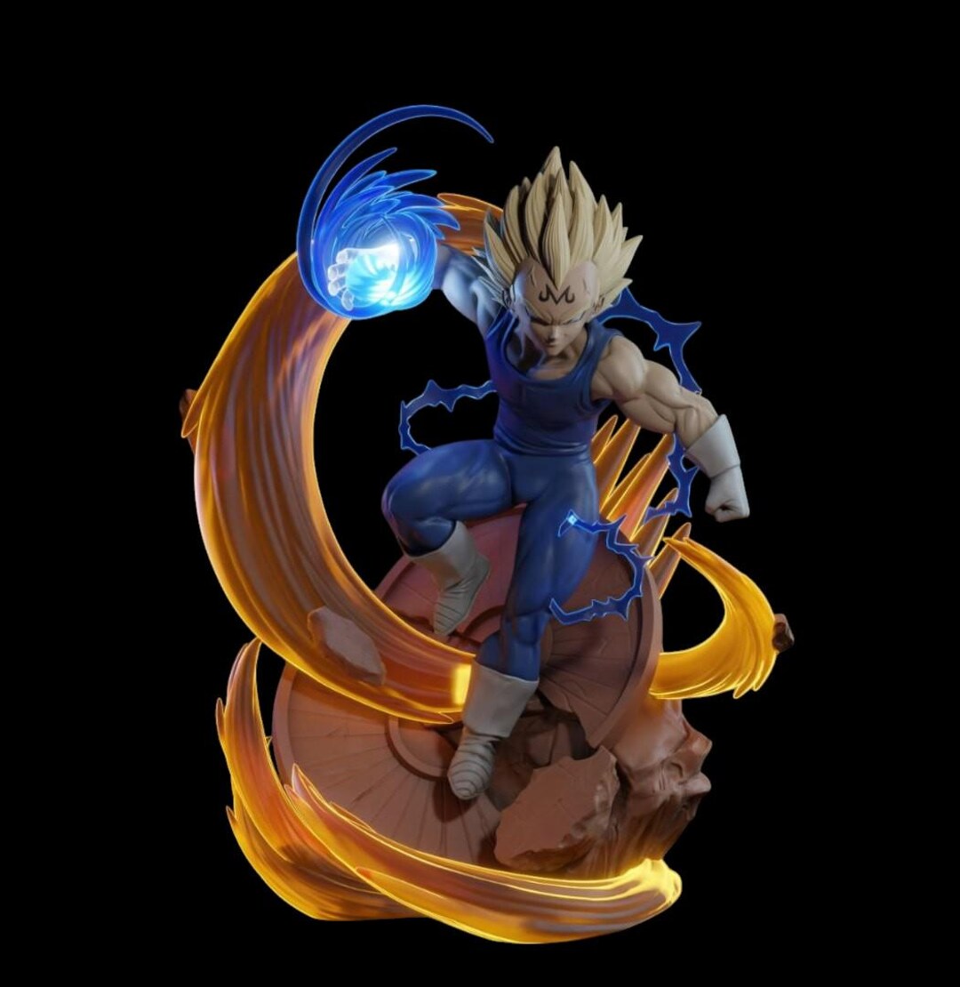 Majin Vegeta|anime|sculpture|order - Etsy