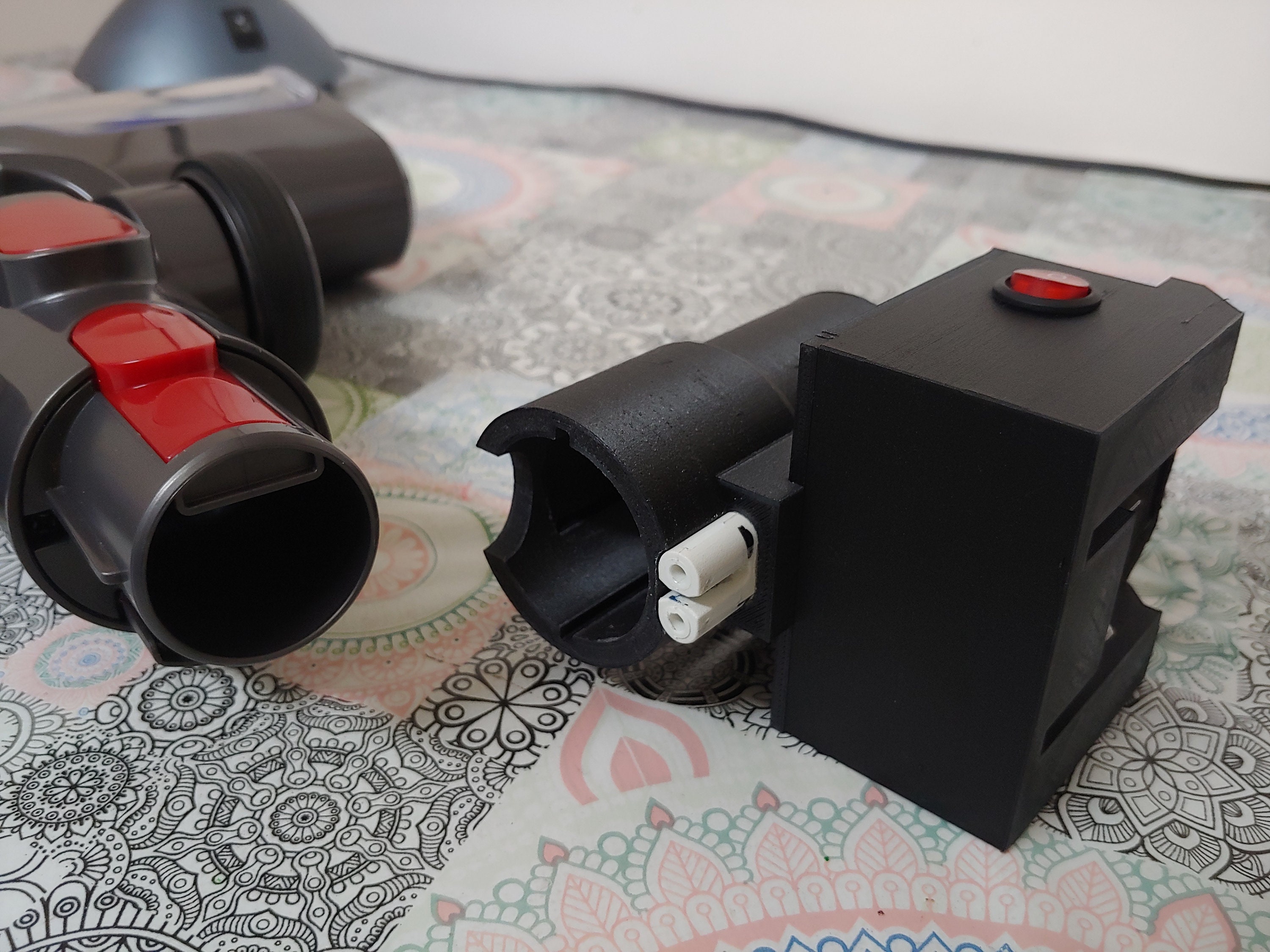 3d STL Model. Dyson Brush Adapter to Classic Vacuum Cleaner. Brush ...