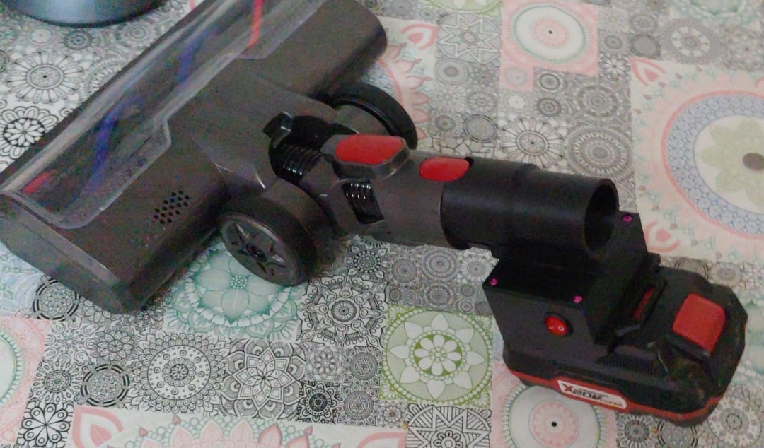 3d STL Model. Dyson Brush Adapter to Classic Vacuum Cleaner. Brush ...