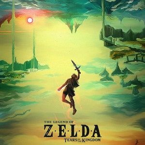 Zelda: Tears of the Kingdom - Art Print - Etsy