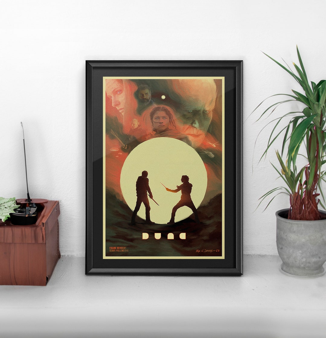DUNE - Painted Poster / Art Print - Etsy