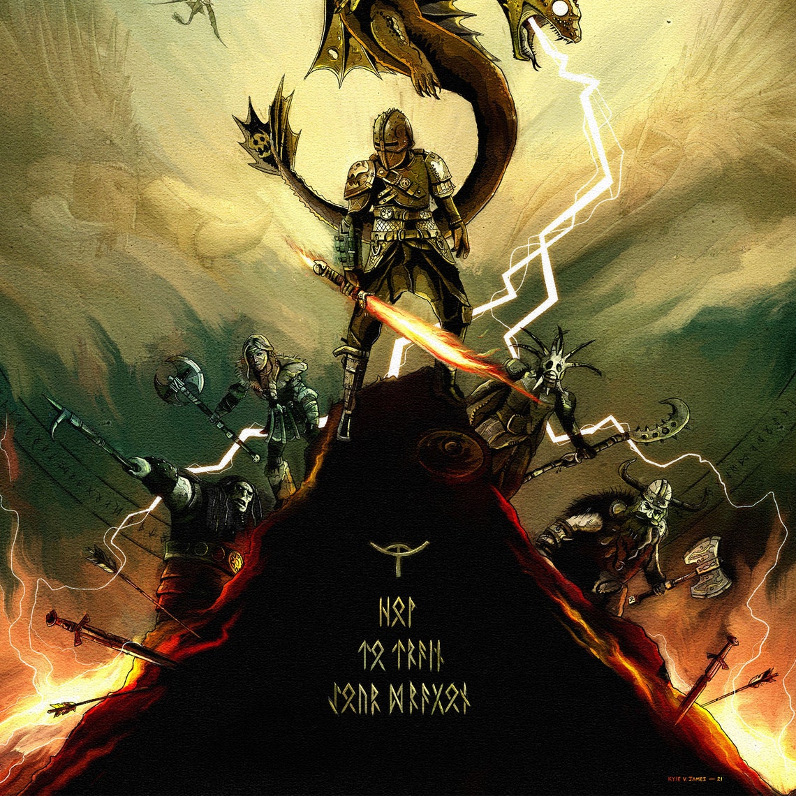 How to Train Your Dragon - Painted Art Poster - Etsy