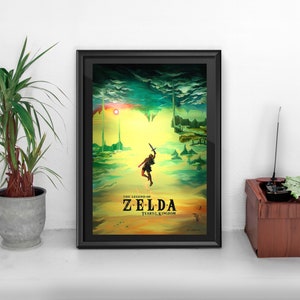 Zelda: Tears of the Kingdom - Art Print - Etsy