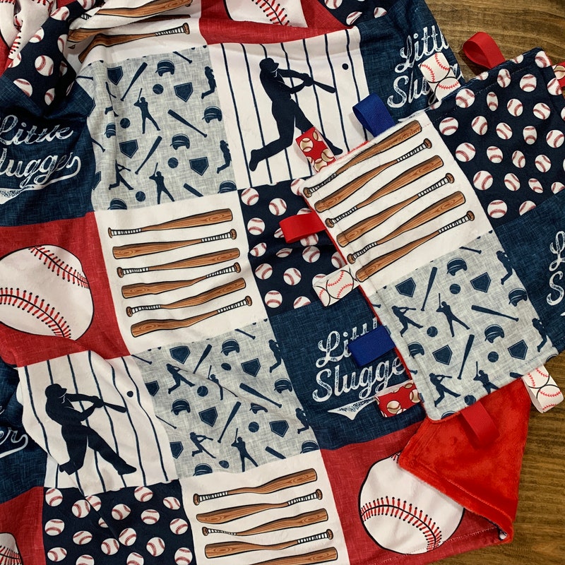 Baseball Baby Quilt - Etsy