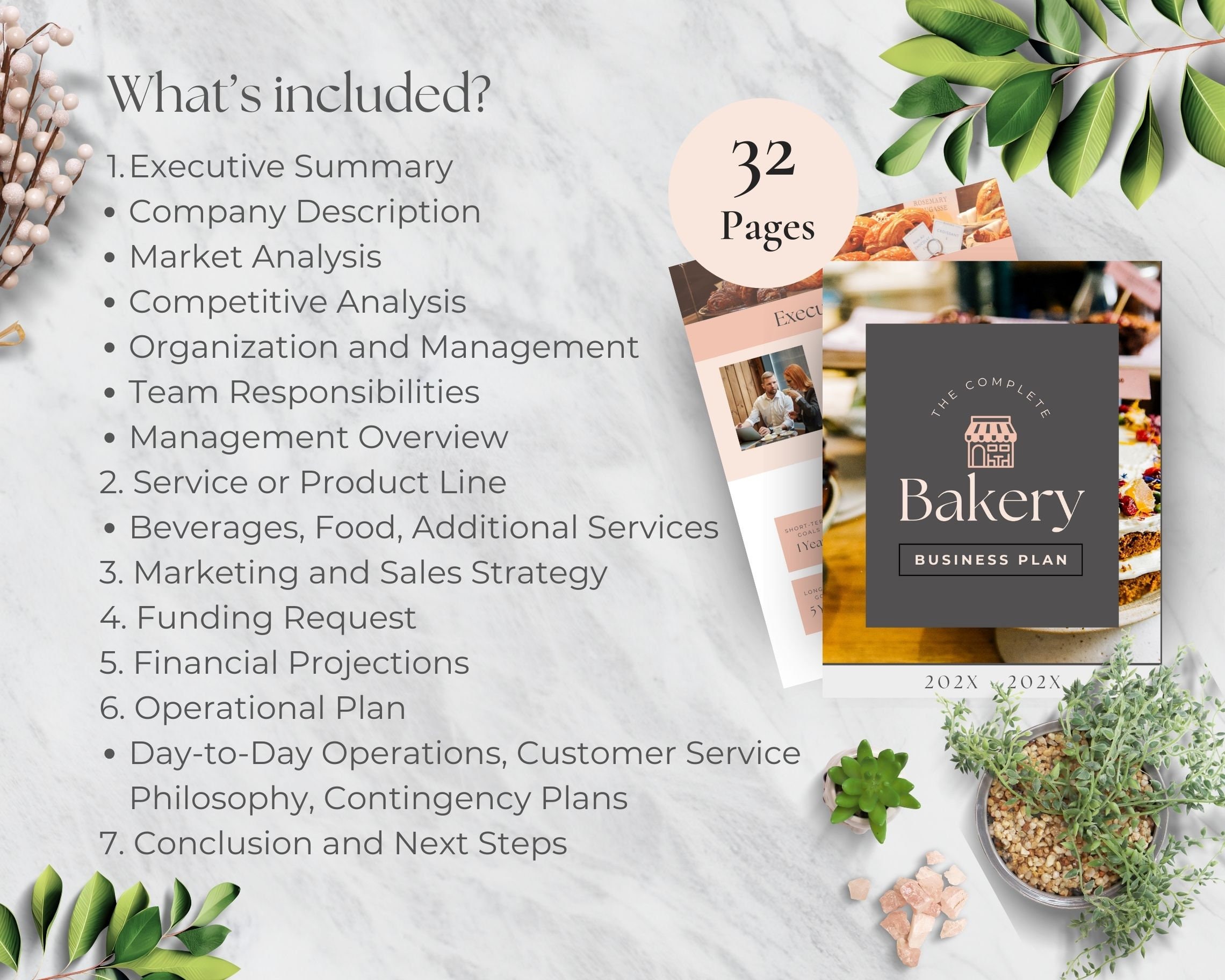 Home Bakery Business Plan, Business Plan for Bakery, Bakery Business ...