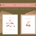 Cherry Valentine's Day Cards Printable Kids Berry Valentine Cards ...