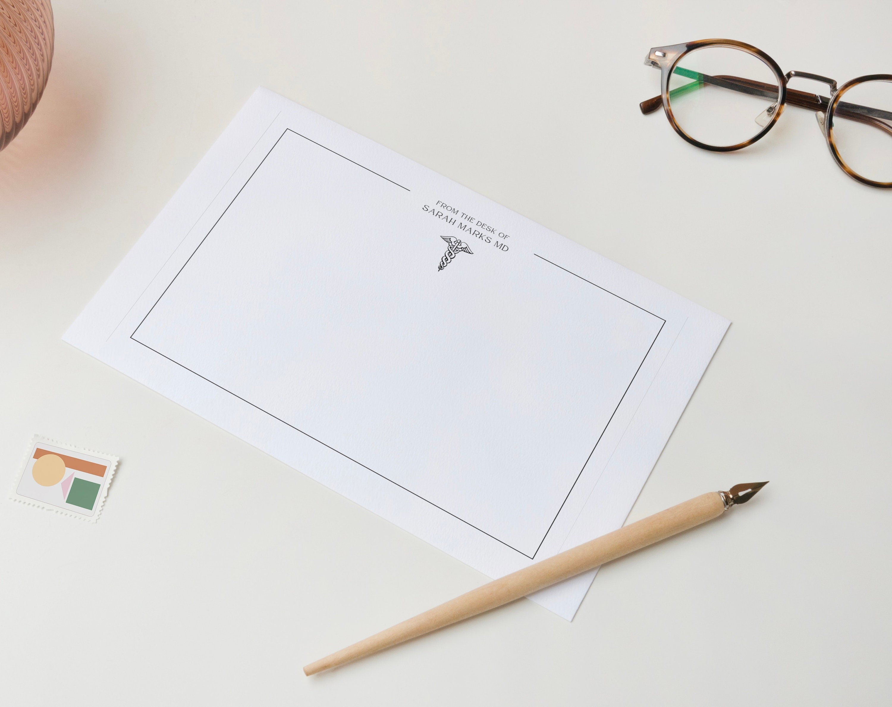 Stationary Doctor Medical Note Cards Custom Doctor Stationary Download ...