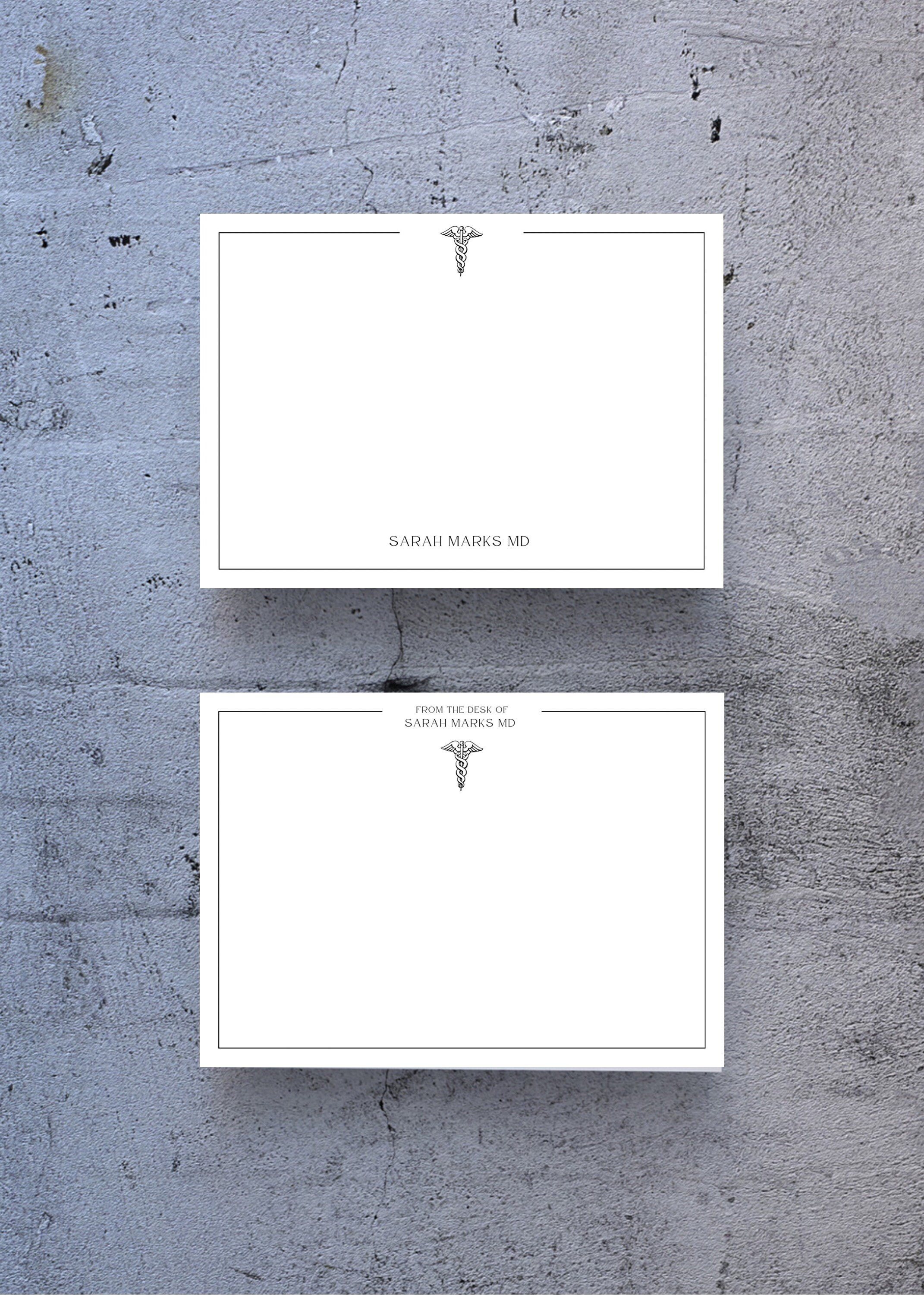 Stationary Doctor Medical Note Cards Custom Doctor Stationary Download ...