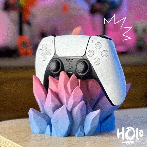 3D Crystal Controller Stand Display, Fun Playstation Controller Stand ...