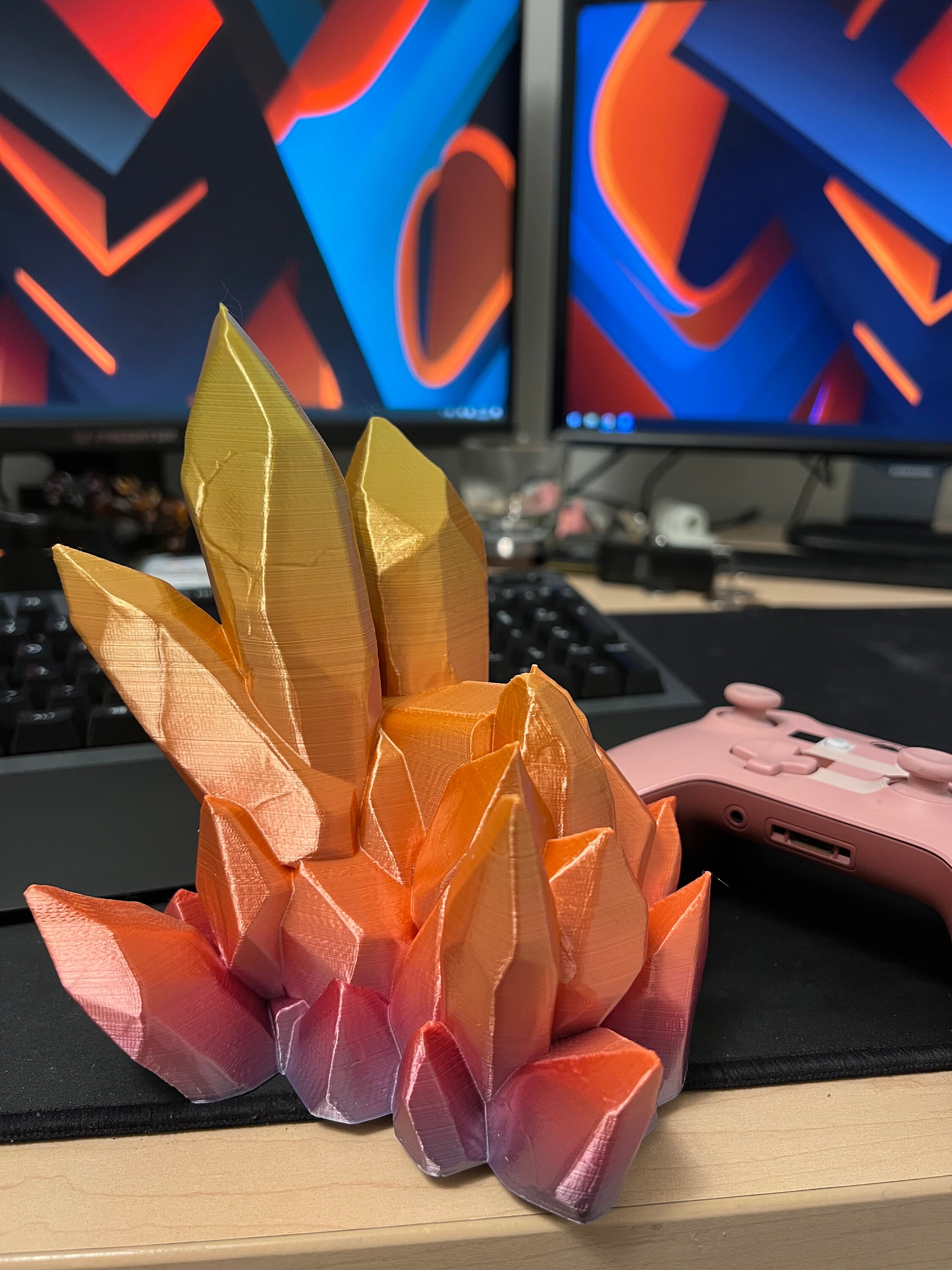 3D Crystal Controller Stand Display, Fun Playstation Controller Stand ...