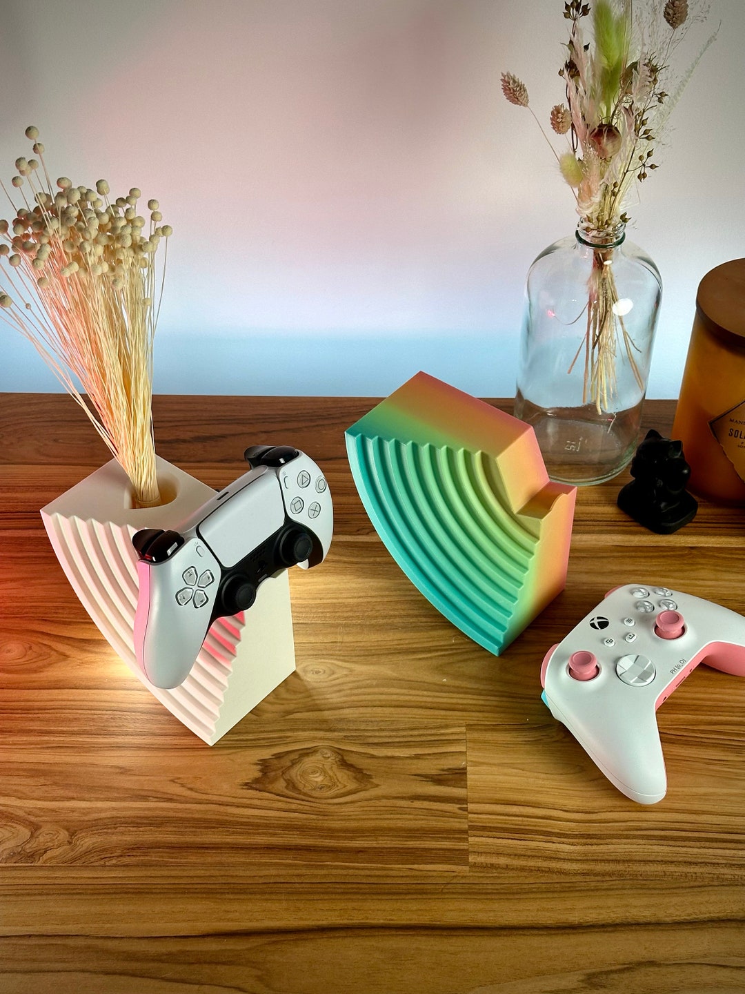 Moon-inspired Controller Stand Stylish Gaming Accessory for Console ...