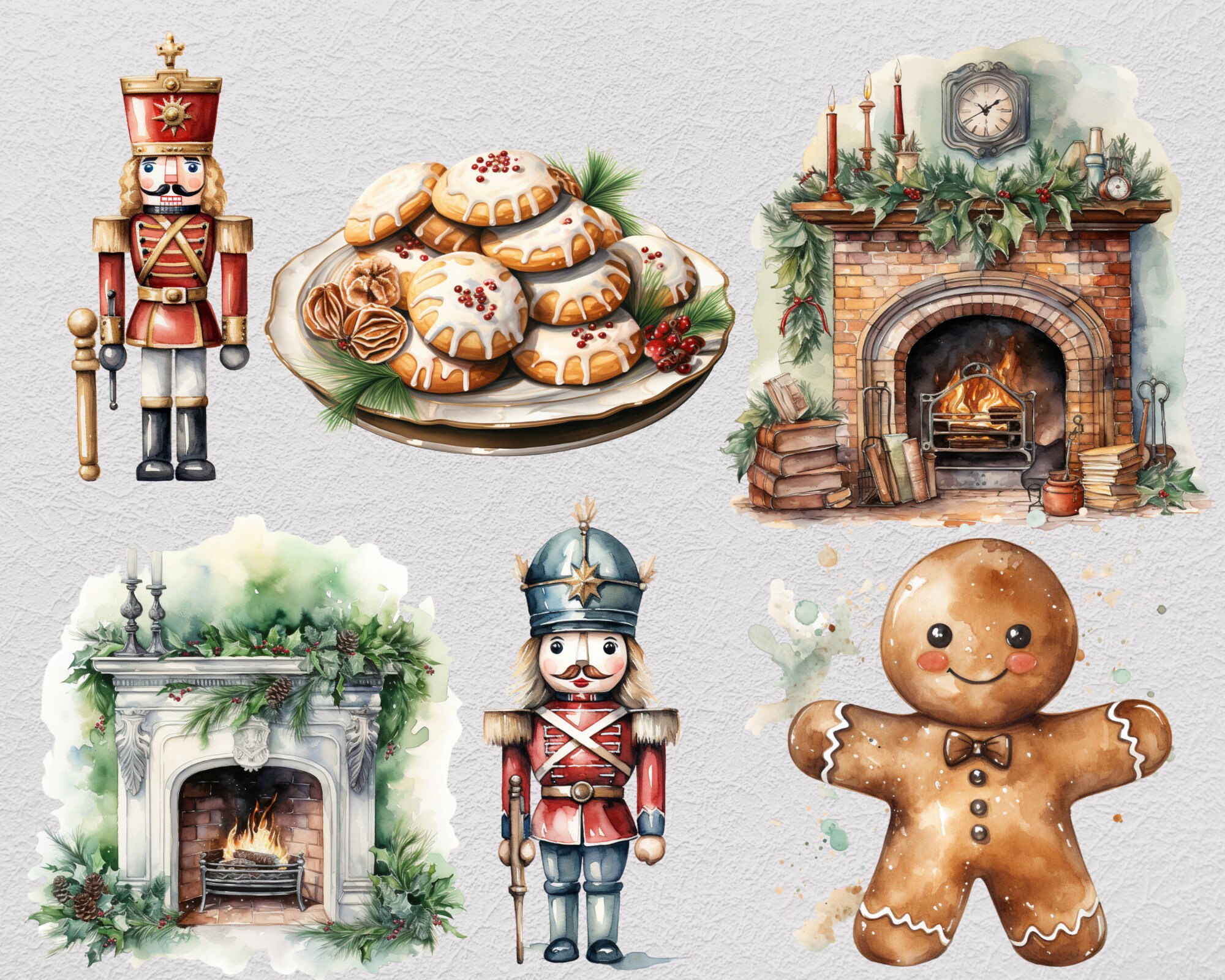 42 Holiday Season Clipart PNG Holiday PNG Winter Clip Art - Etsy