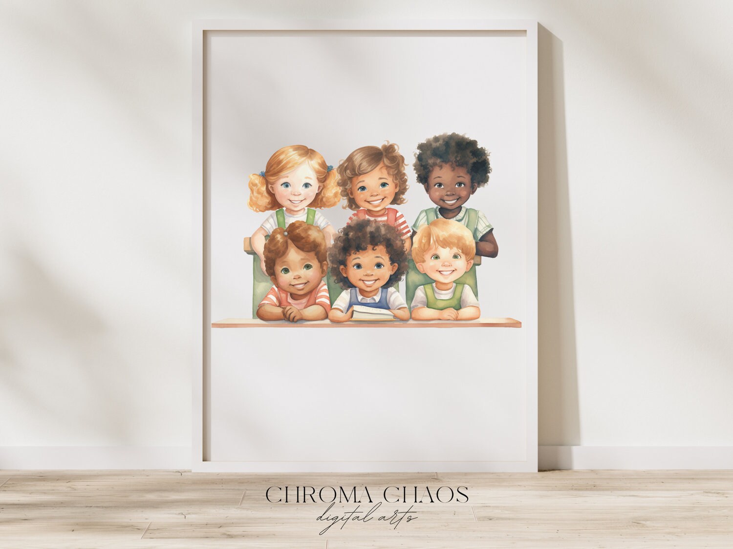 Classroom Happiness Clipart, School Clipart PNG Bundle, Transparent ...