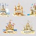 Summer Sandcastle Beach Clipart PNG Bundle Transparent Background Clip ...
