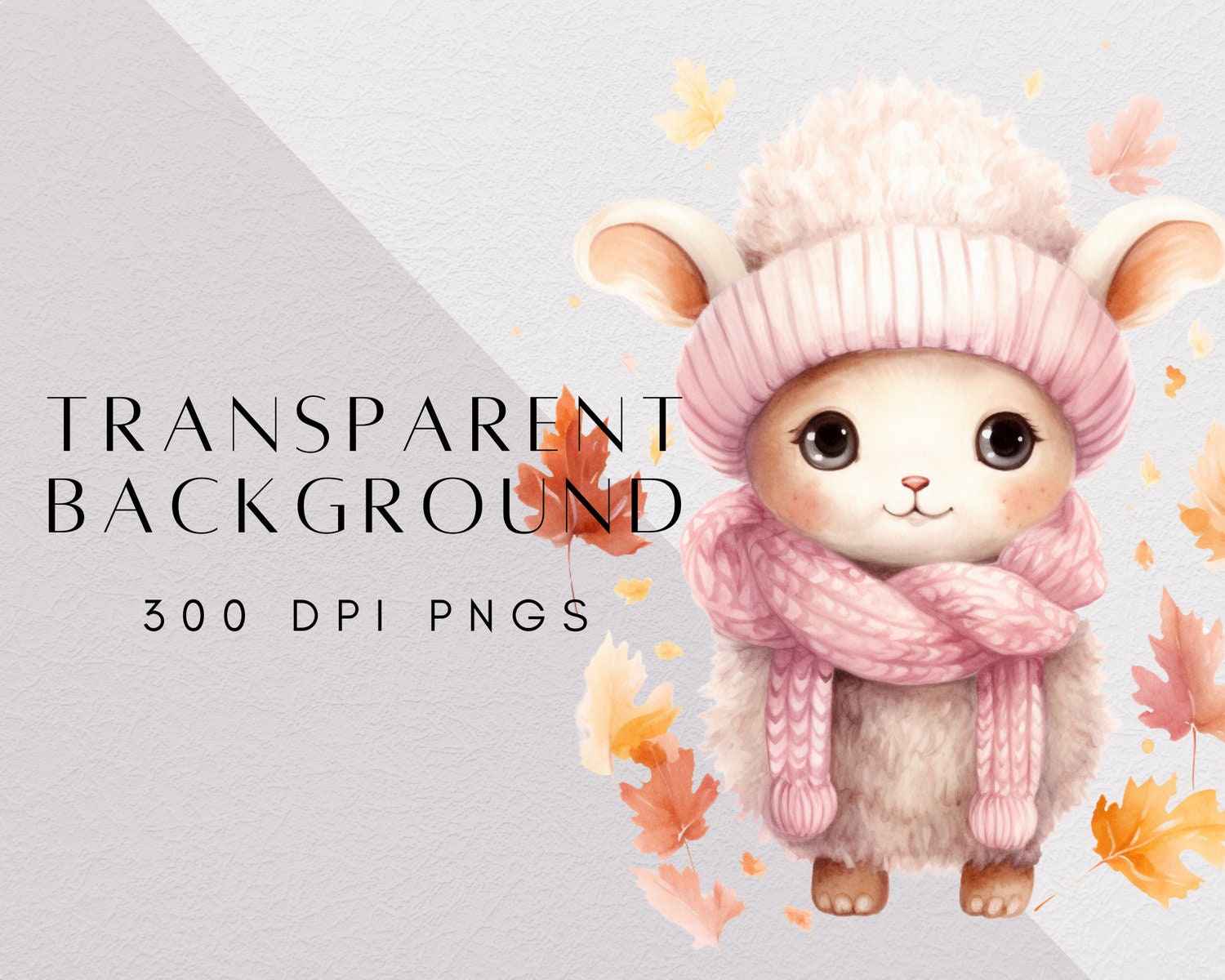 Cute Lamb Clipart, Lamb PNG, Cute Sheep PNG, Animal Friends, Cozy ...